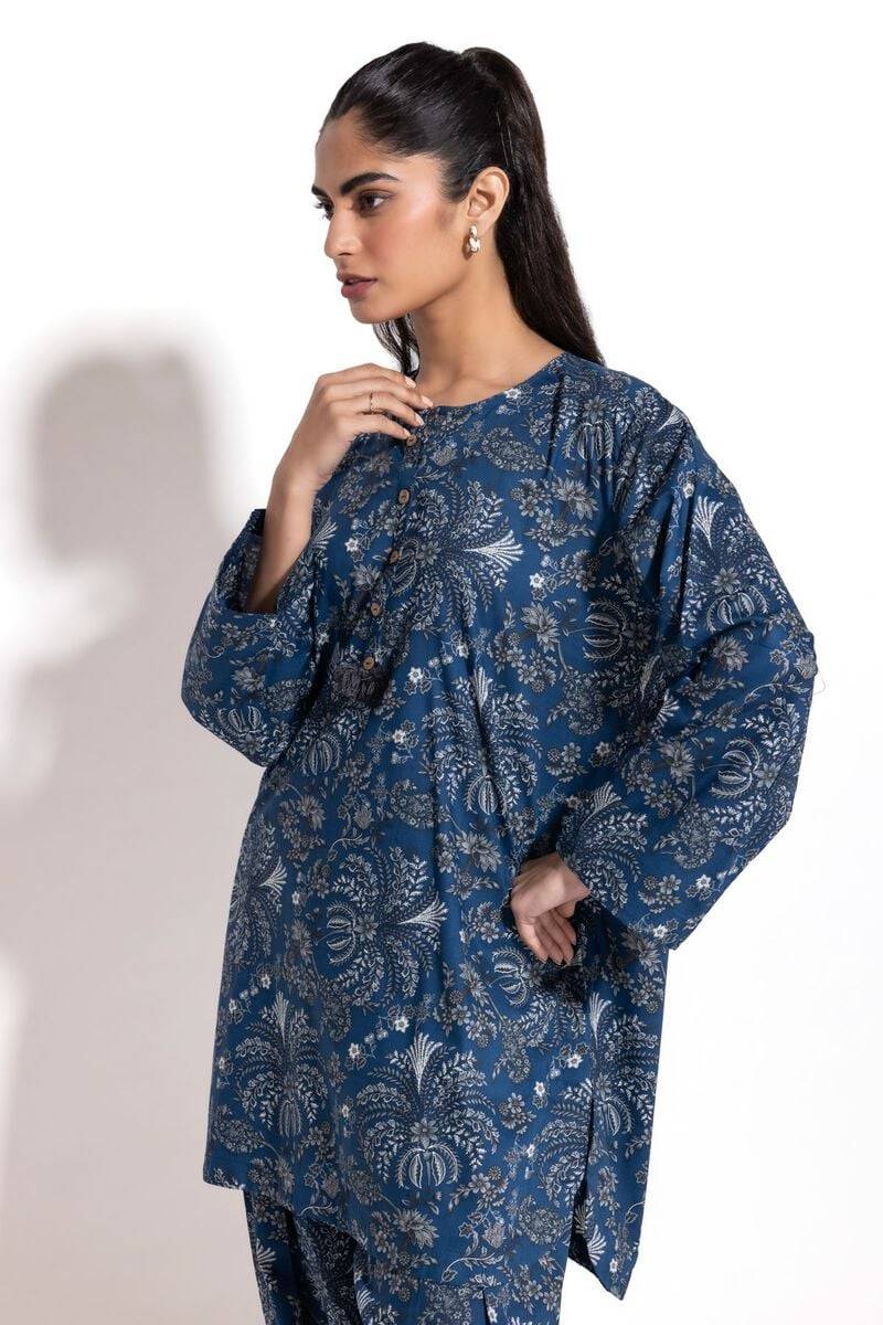 Pakistani Clothes Khaadi - 2 Piece Suit | EET24546A – Rangreza